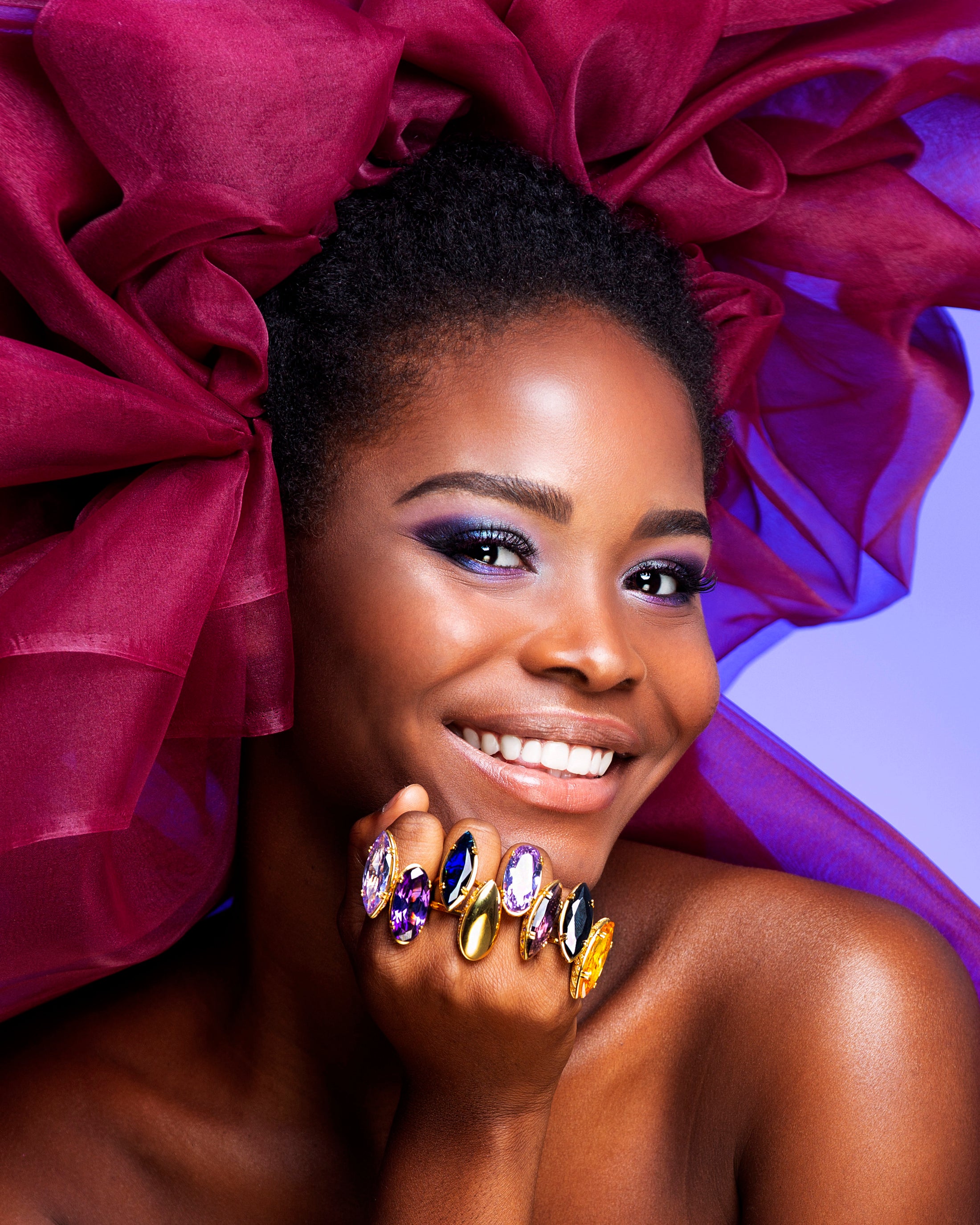 Sunrise Cocktail Ring – Pharaoun by Sergio Andrés