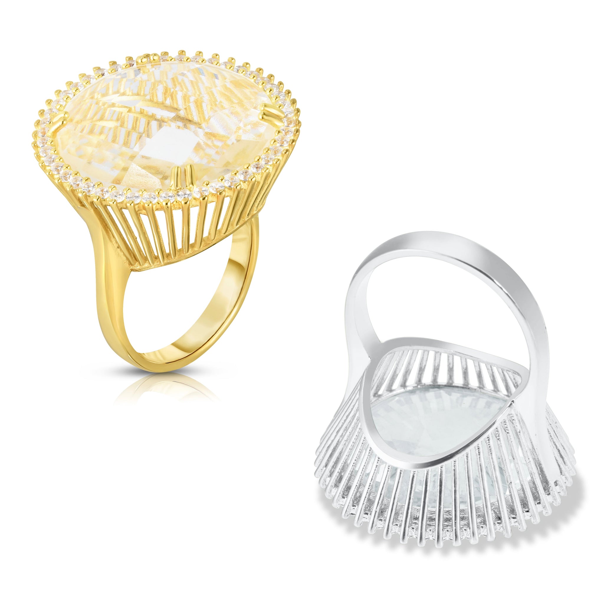 I Am Beautiful Cocktail Ring – Pharaoun by Sergio Andrés
