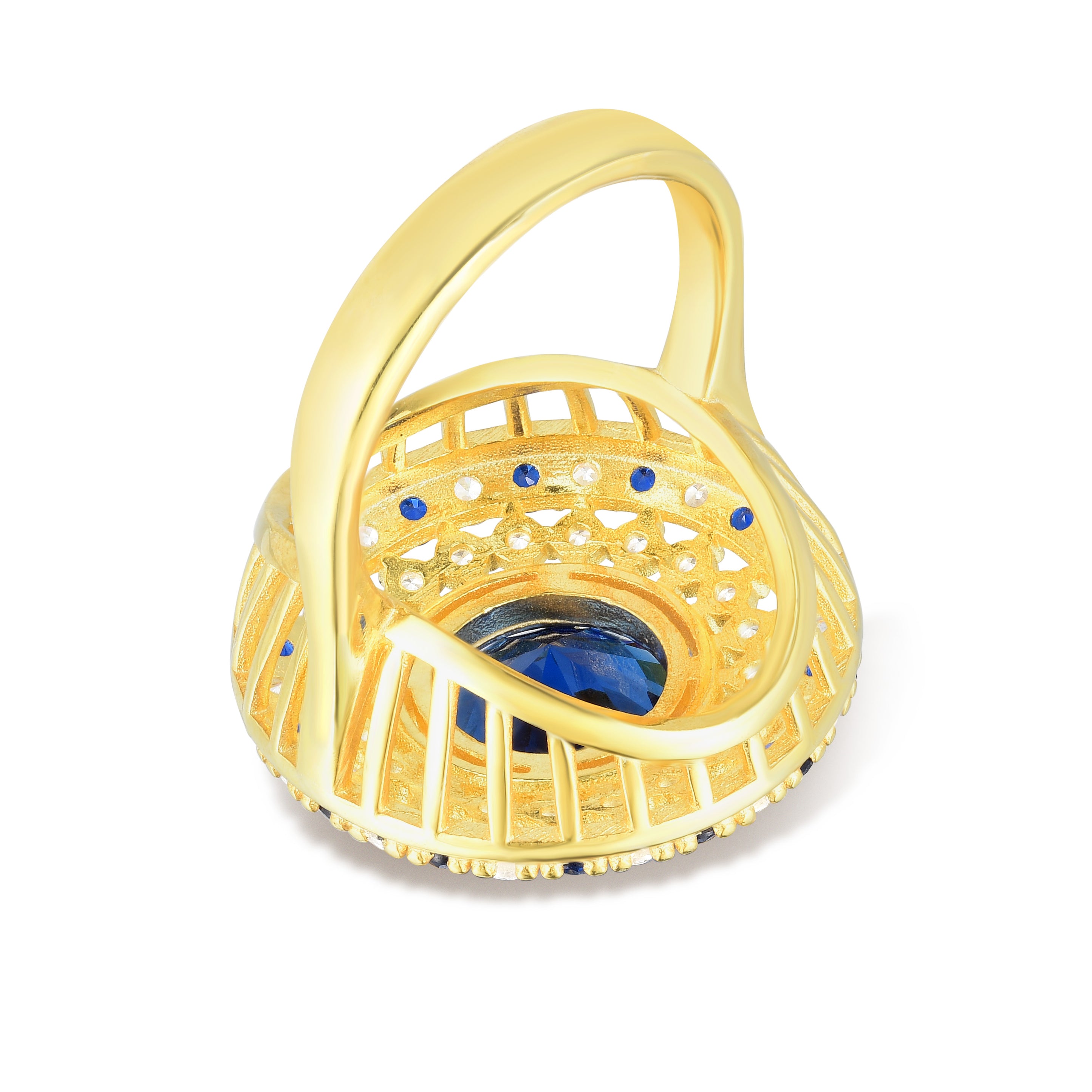 Shield of Athena Cocktail Ring – Pharaoun by Sergio Andrés